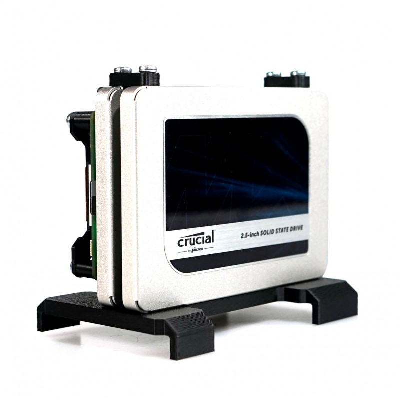 TerraPi Raspberry Pi Case with SSD or HDD 2.5″ support / Pi NAS Server ...